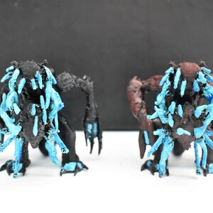 Needlebeard Angleroids, Mini Deep Sea Anglerfish Figurines, Glow in the ...