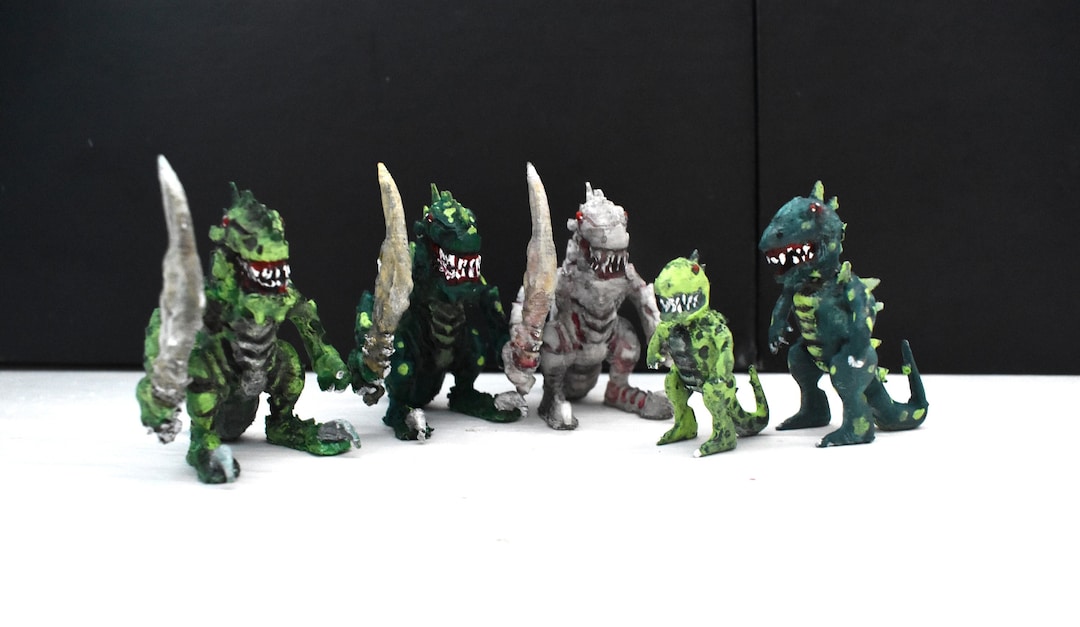 Lizardmen, Mini Monster Figurines, Hand-painted 3d-printed Collectible ...