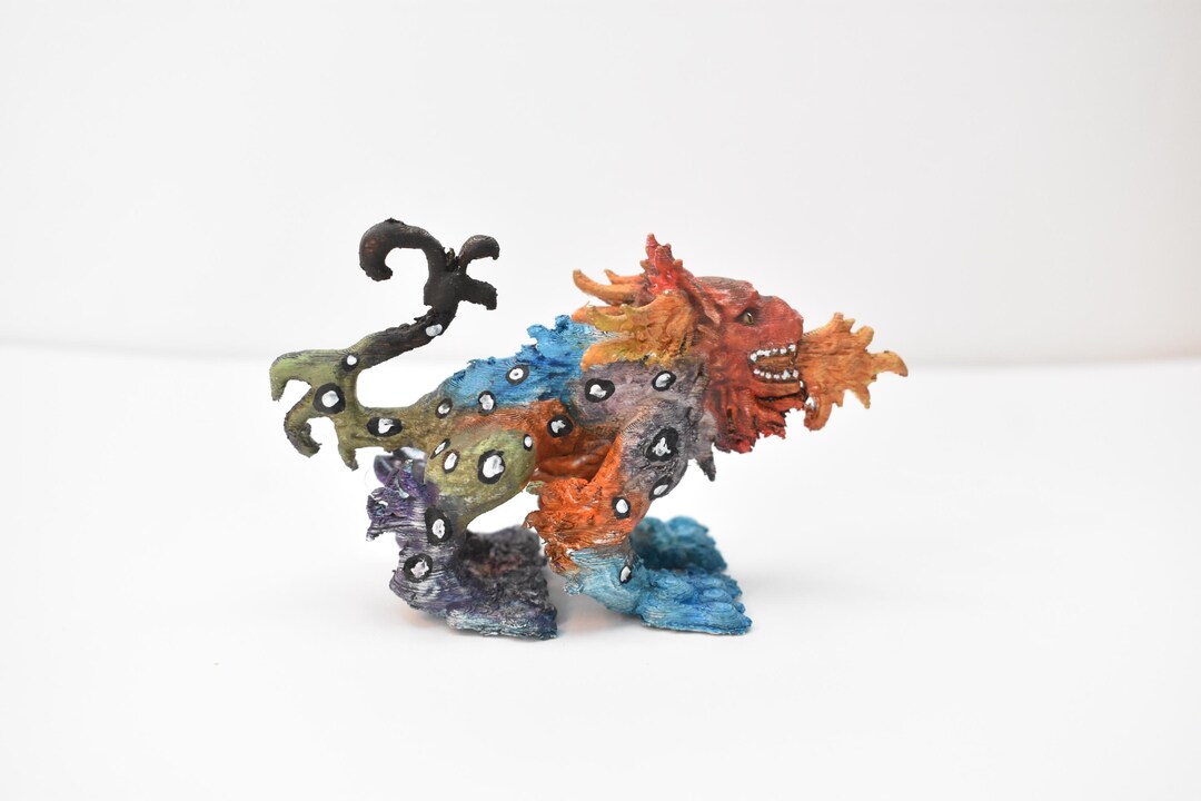 Pantere, Mini Medieval Panther Figurine, Hand-painted 3d-printed ...