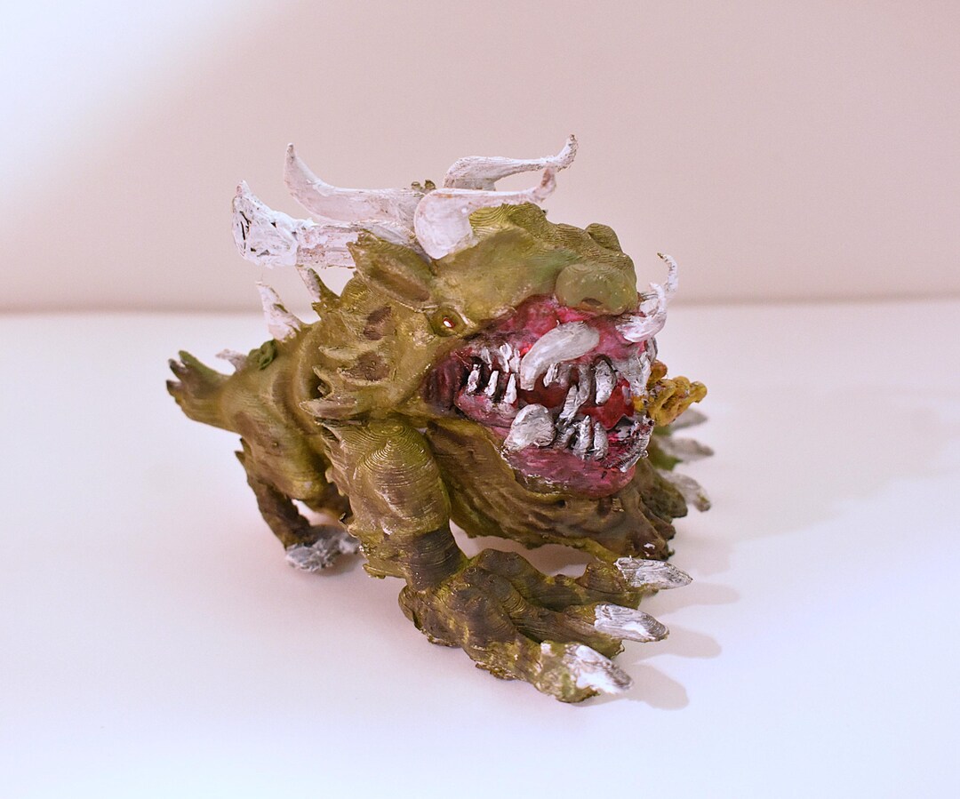 Falena, Mini Medieval Monster Figurine, Hand-painted 3d-printed ...