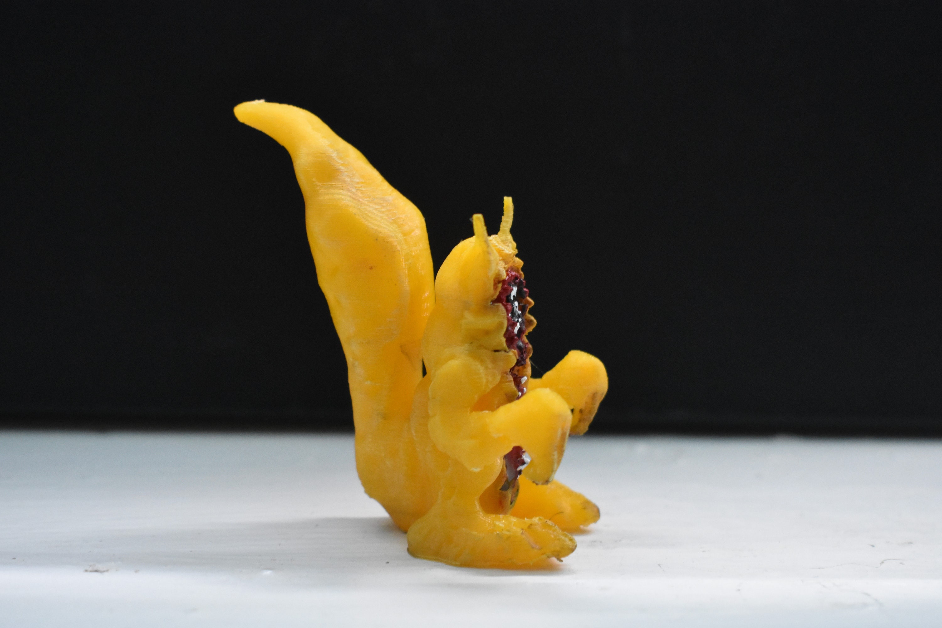 Gummy Squirrel, Mini Monster Figurine, Hand-painted 3d-printed ...