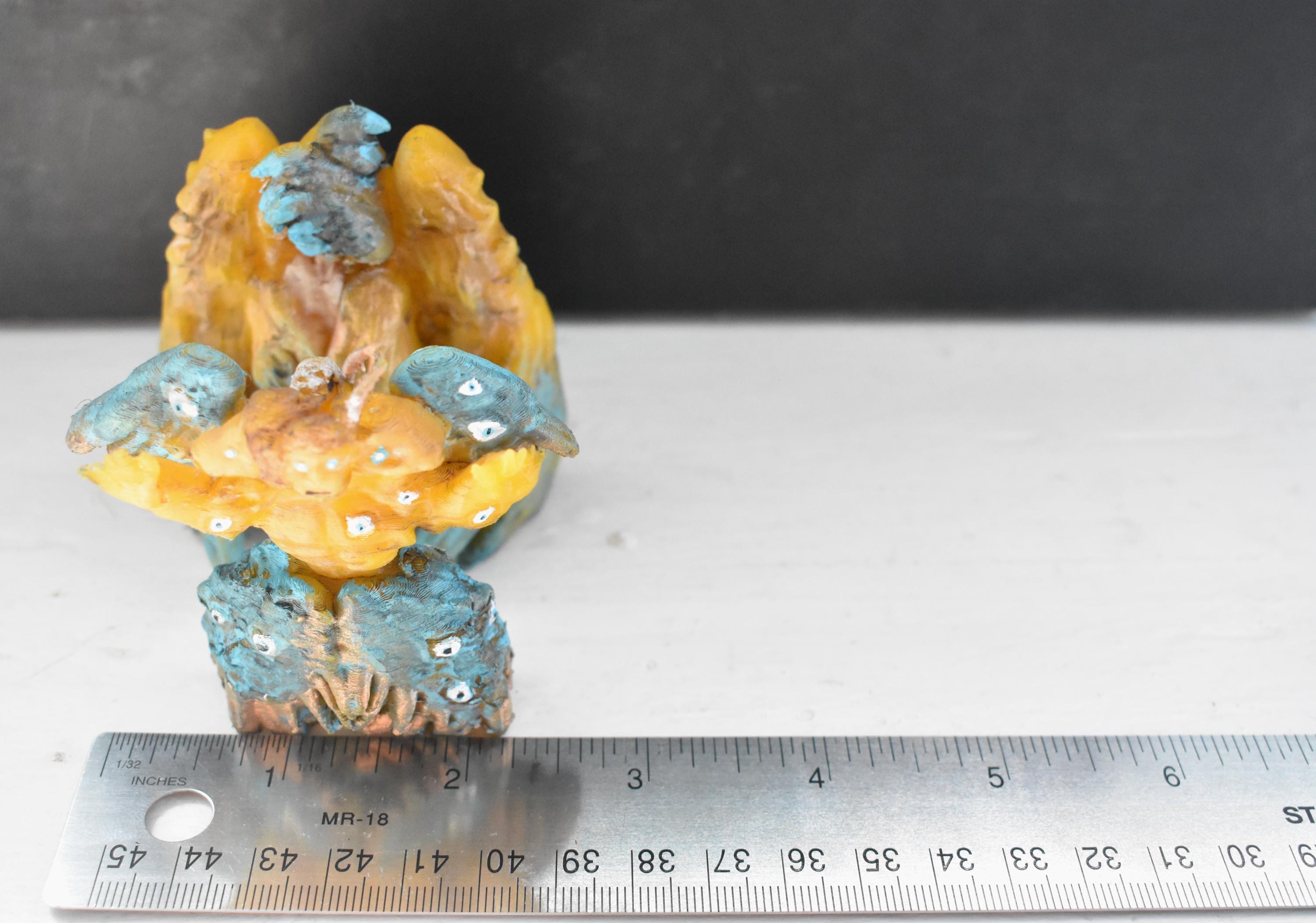 Biblically Accurate Cherub and Seraph, Mini Angel Figurines, Hand ...