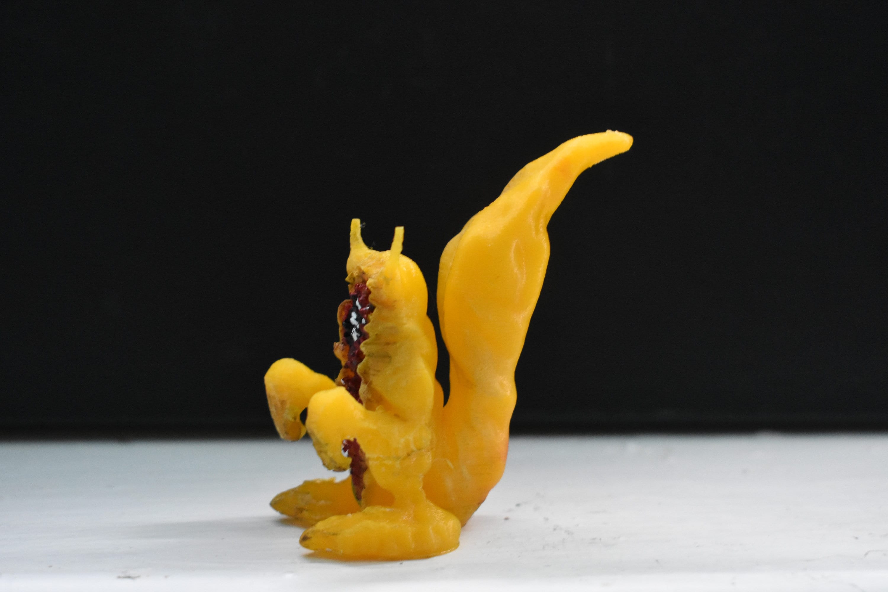 Gummy Squirrel, Mini Monster Figurine, Hand-painted 3d-printed ...
