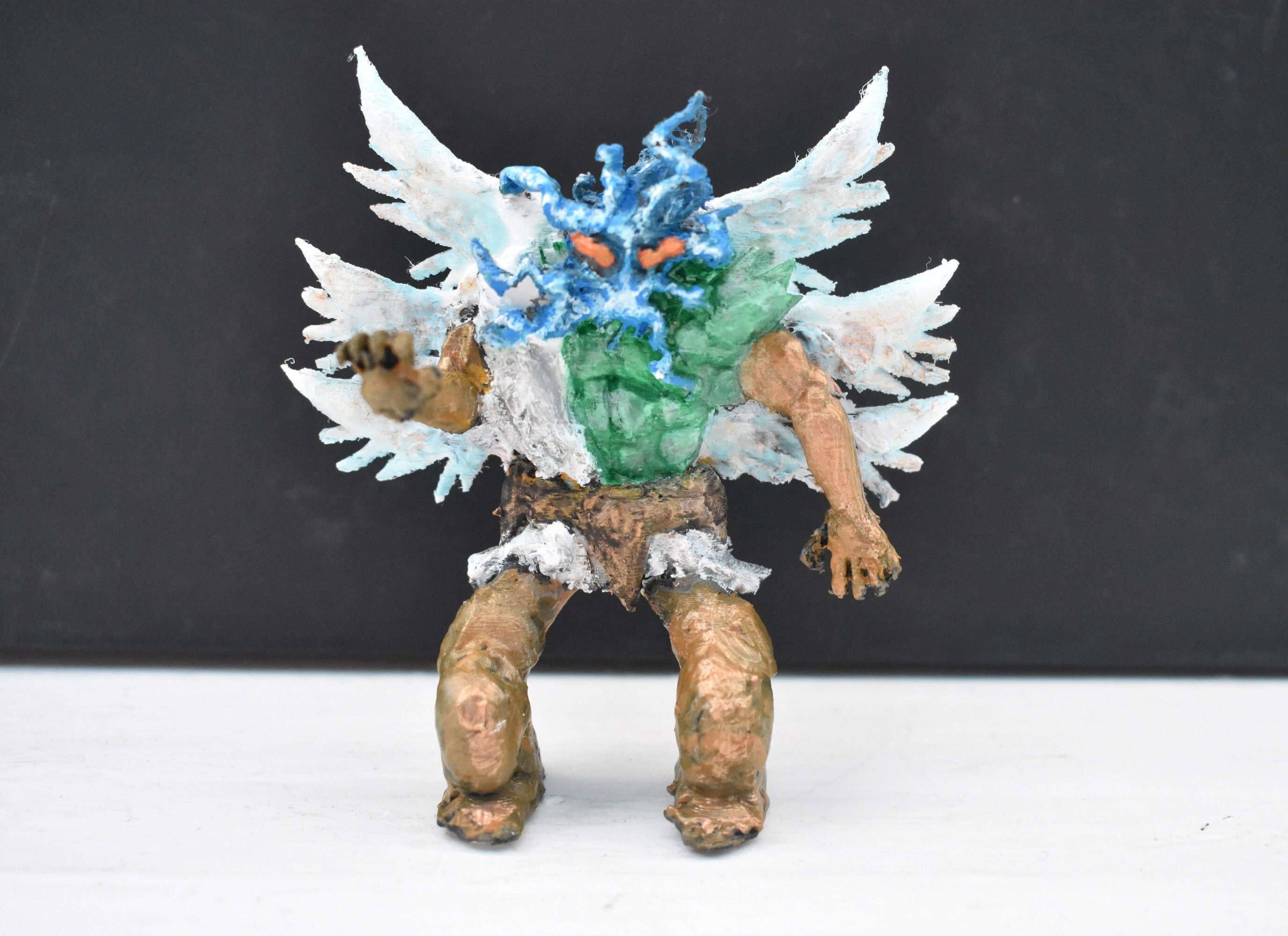 Angel of Daniel, Mini Bible Figurine, Hand-painted 3d-printed ...