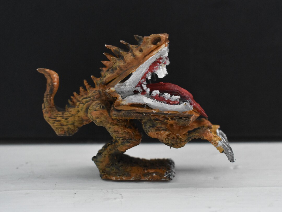 Thesaurus, Mini Dinosaur Figurine, Hand-painted 3d-printed Monster ...