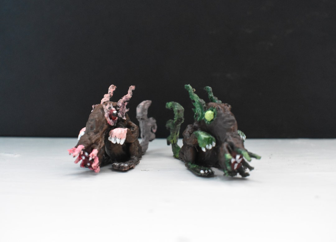 Zoogs, Mini Lovecraft Figurines, Hand-painted 3d-printed Fantasy ...