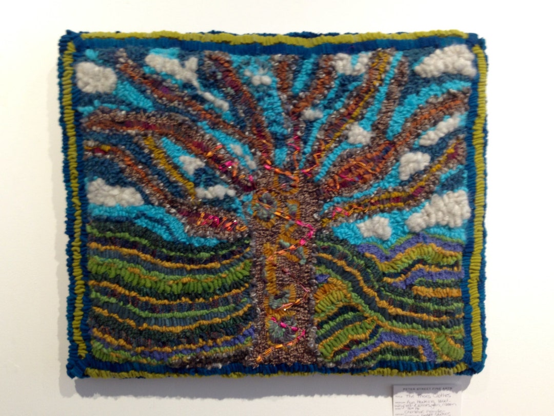Rug Hooking the Trees Clothes - Etsy