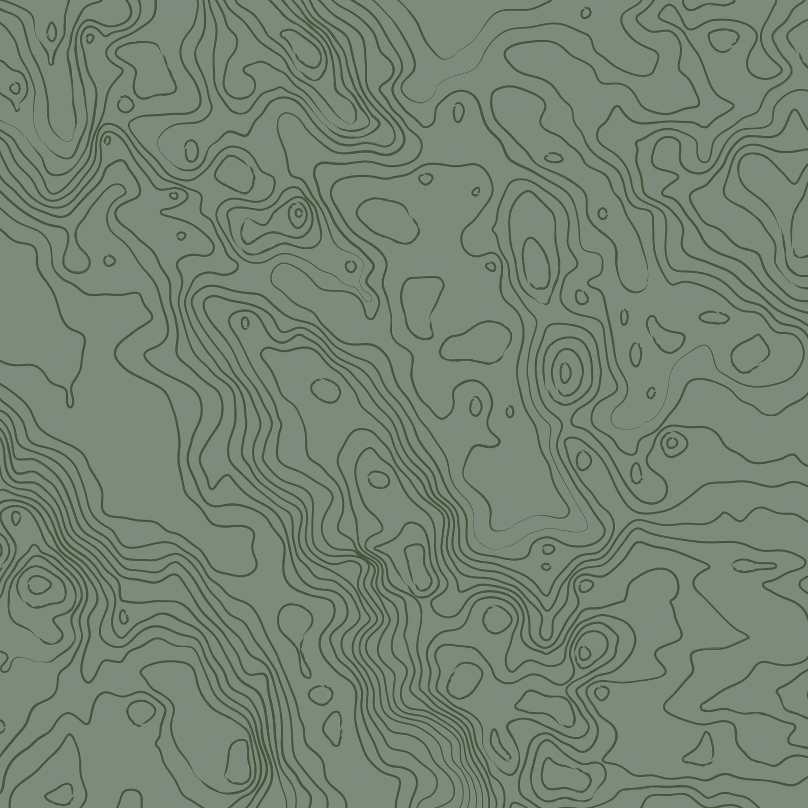 Napa Valley Topographic Map Gift Wrap, Earth Tone Gift Wrap ...