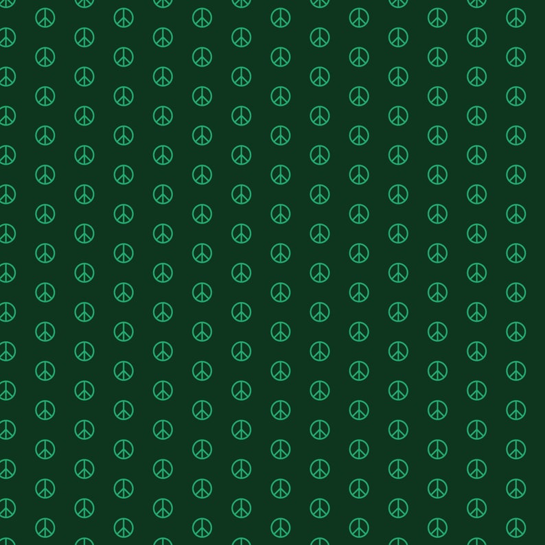 Holiday Gift Wrap, Peace Sign Wrapping Paper, Line Art Gift Wrap ...