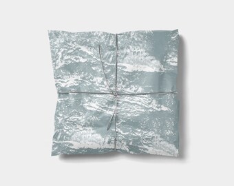 Topographic Map Gift Wrap, Wrapping Paper, Recycled Wrapping Paper, Map ...
