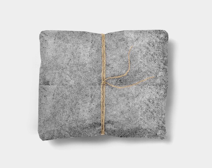 Cement Texture Gift Wrap, Cement Wrapping Paper, Recyclable Gift Wrap ...