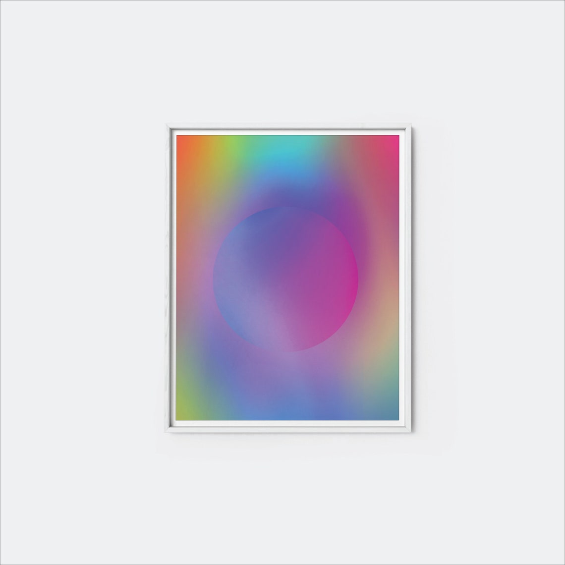 Color Fade Art Print No. 10 Modern Art Prints Gradient Art - Etsy