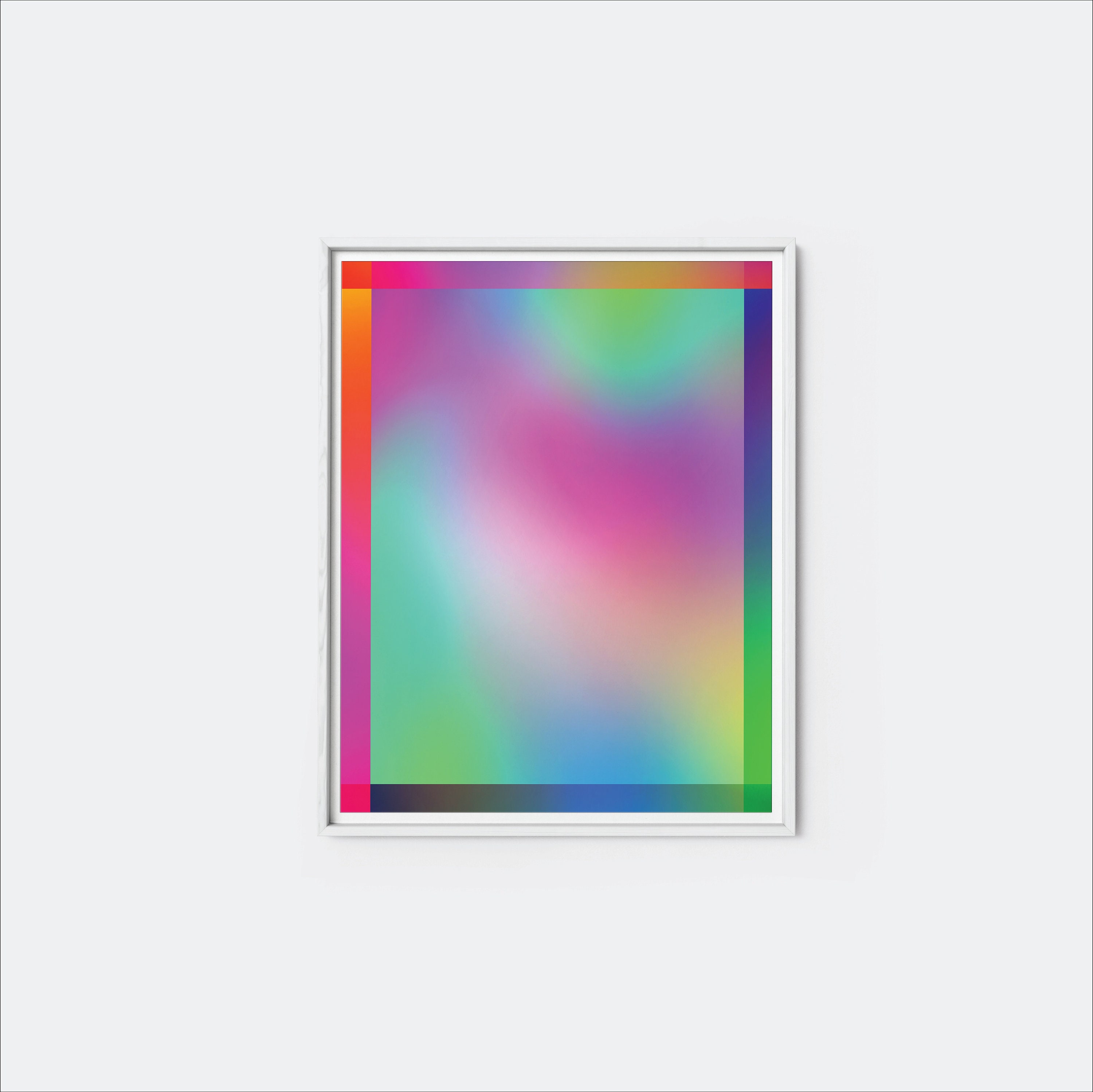 Color Fade Art Print No. 2 Modern Art Prints Gradient Art - Etsy