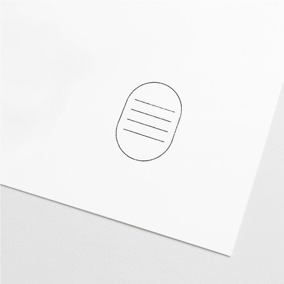 Blank Stamp Creative Stamp Custom Stamp Business Stamp Rubber Stamp ...