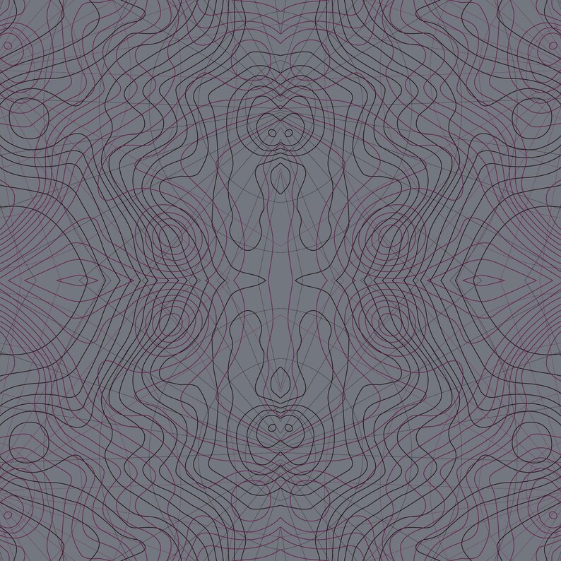 Topographic Map Gift Wrap, Wrapping Paper, Recycled Wrapping Paper, Map ...