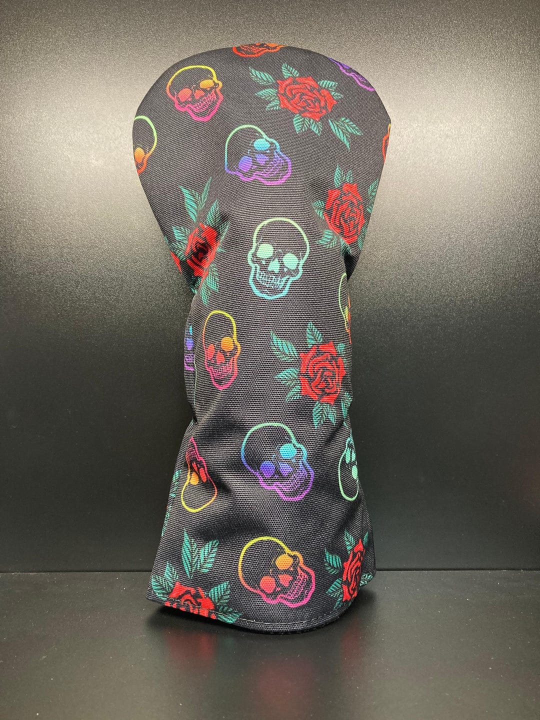 Skulls & Roses Canvas Golf Head Cover - Etsy