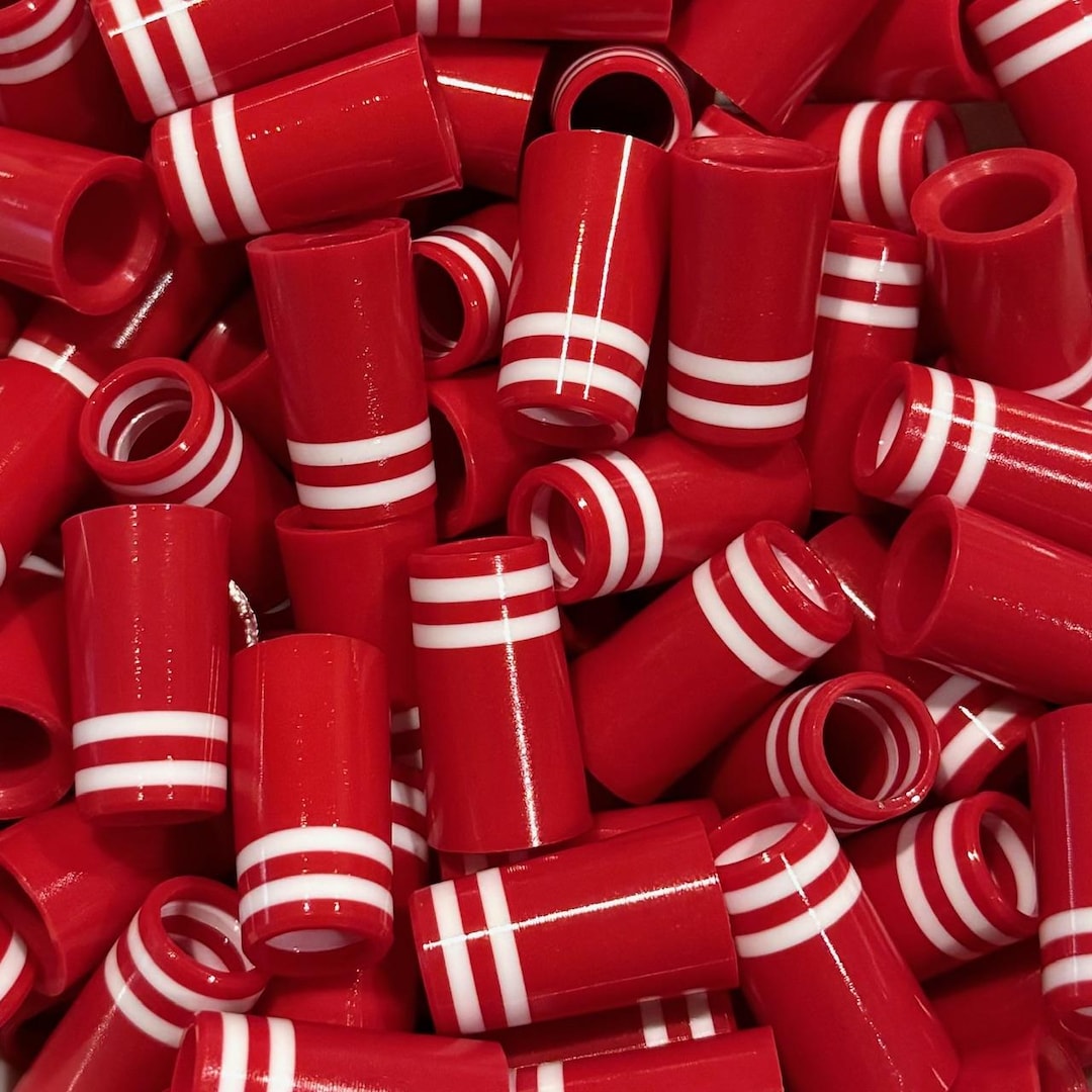 Premium Quality Golf Iron Ferrules Red W/ Double White Rings 1” - Etsy