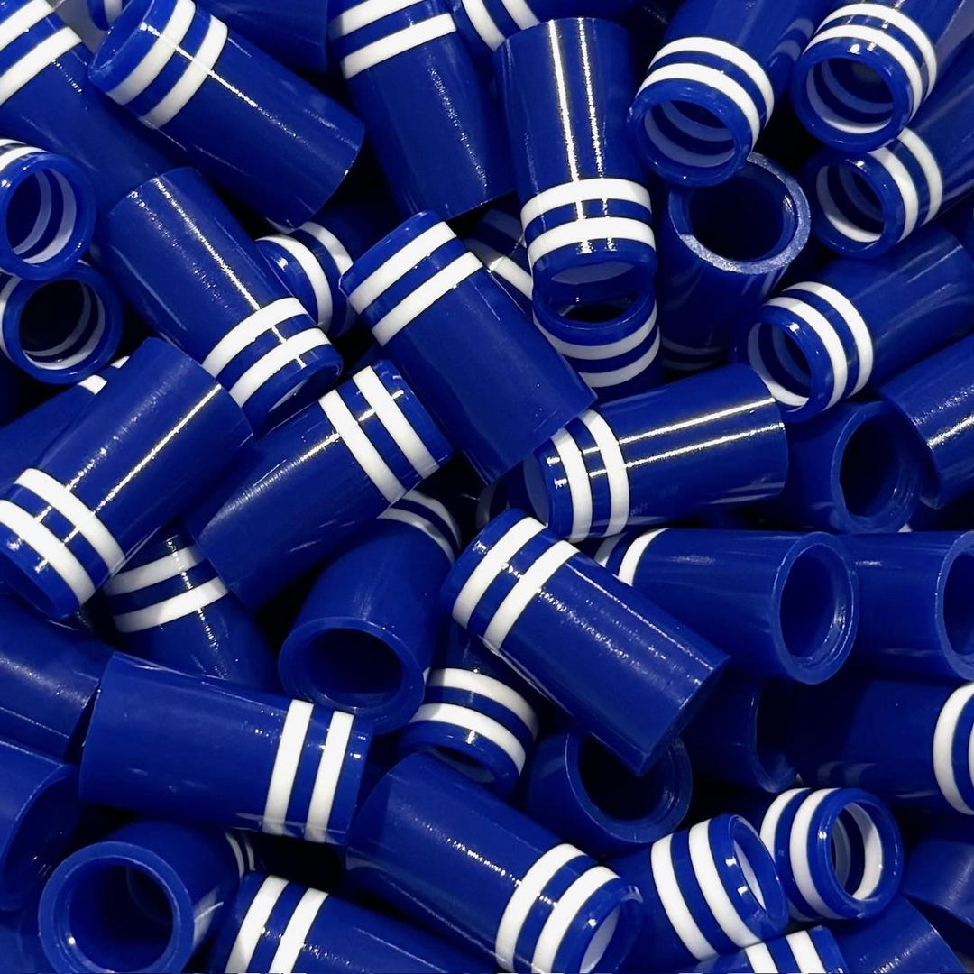 Premium Quality Golf Iron Ferrules Blue W/ Double White Rings 1” - Etsy
