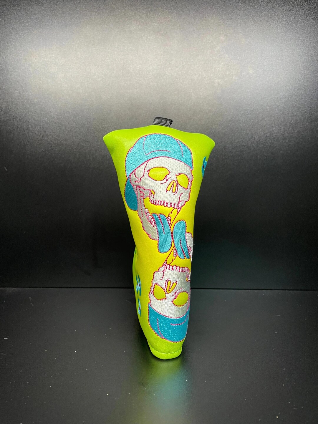 Skater Skull Golf Head Cover - Etsy