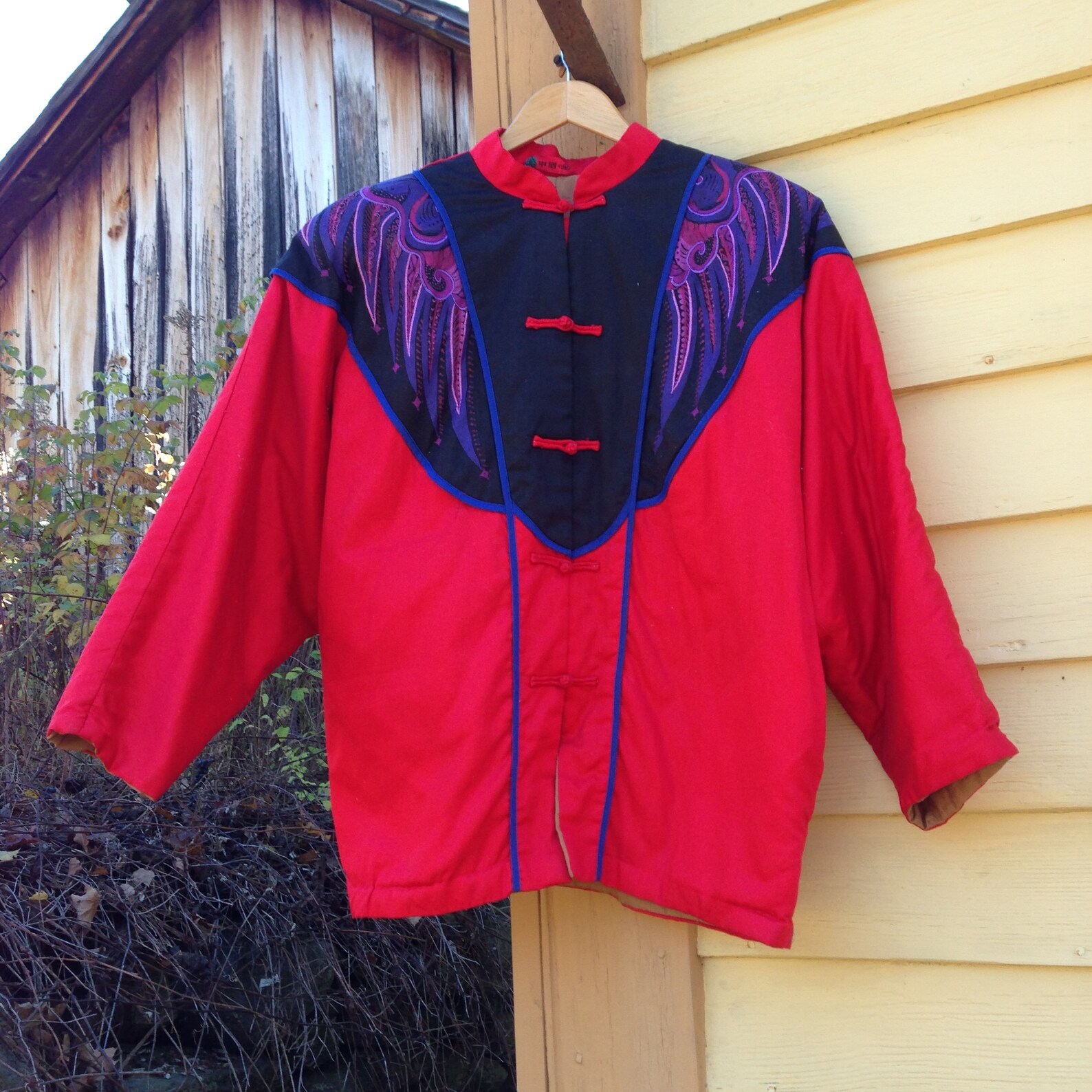 Buy Chinese Red Padded Jacket/fall Jacket Online in India - Etsy