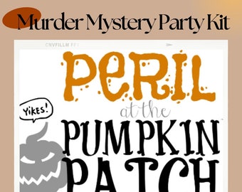 Murder Mystery Kit - Etsy
