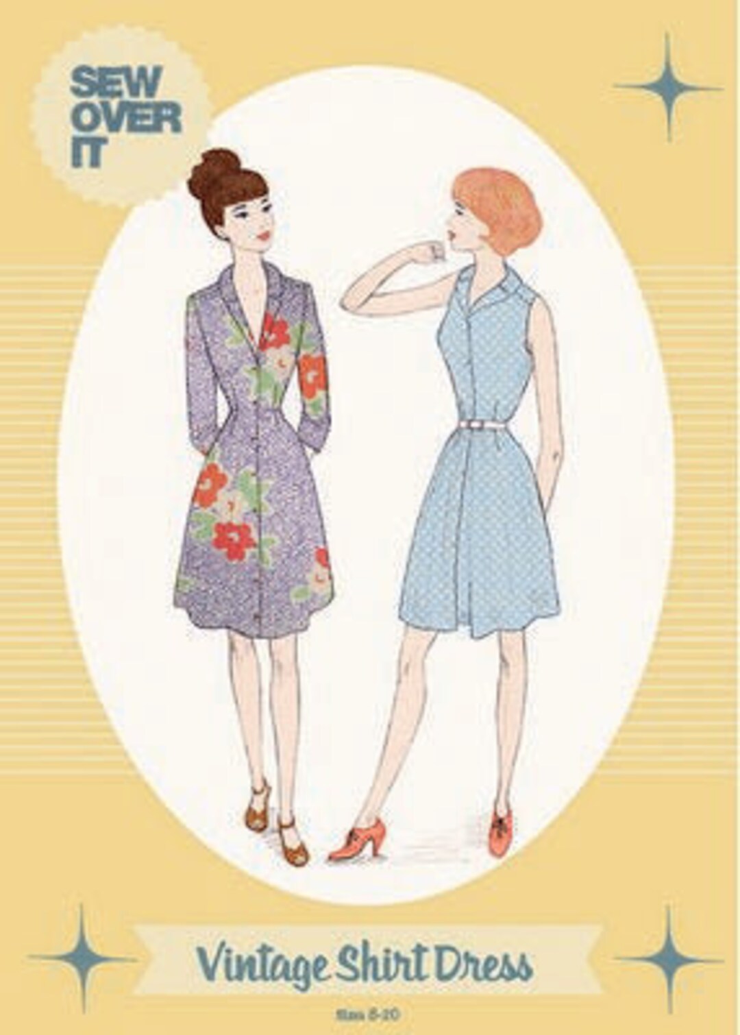 Sew Over It Vintage Shirt Dress Pattern - Etsy