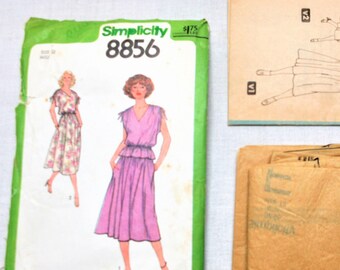 Simplicity 8856 Pattern - Etsy
