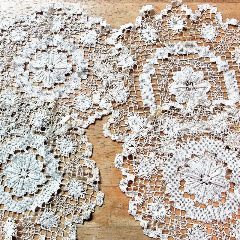 Upcycled Doilies - Etsy