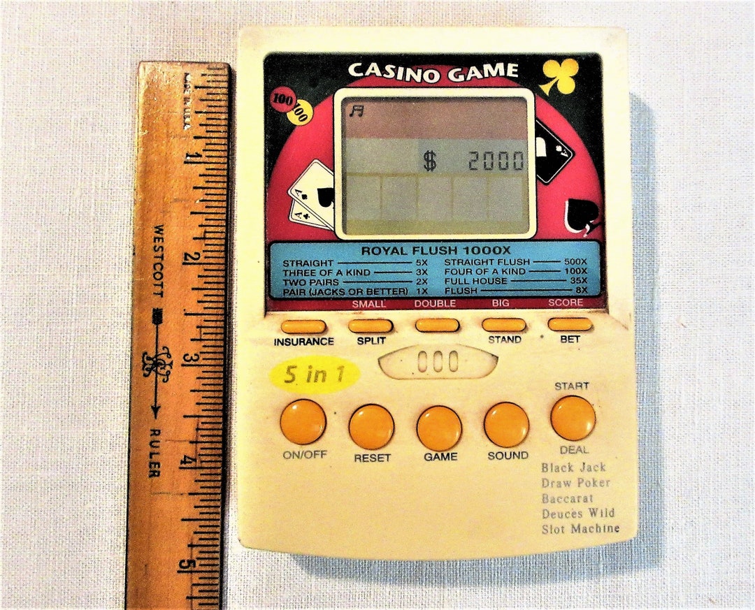 Vintage Game Box, Old Computer Tech Casino Slot Machine. Primitive ...