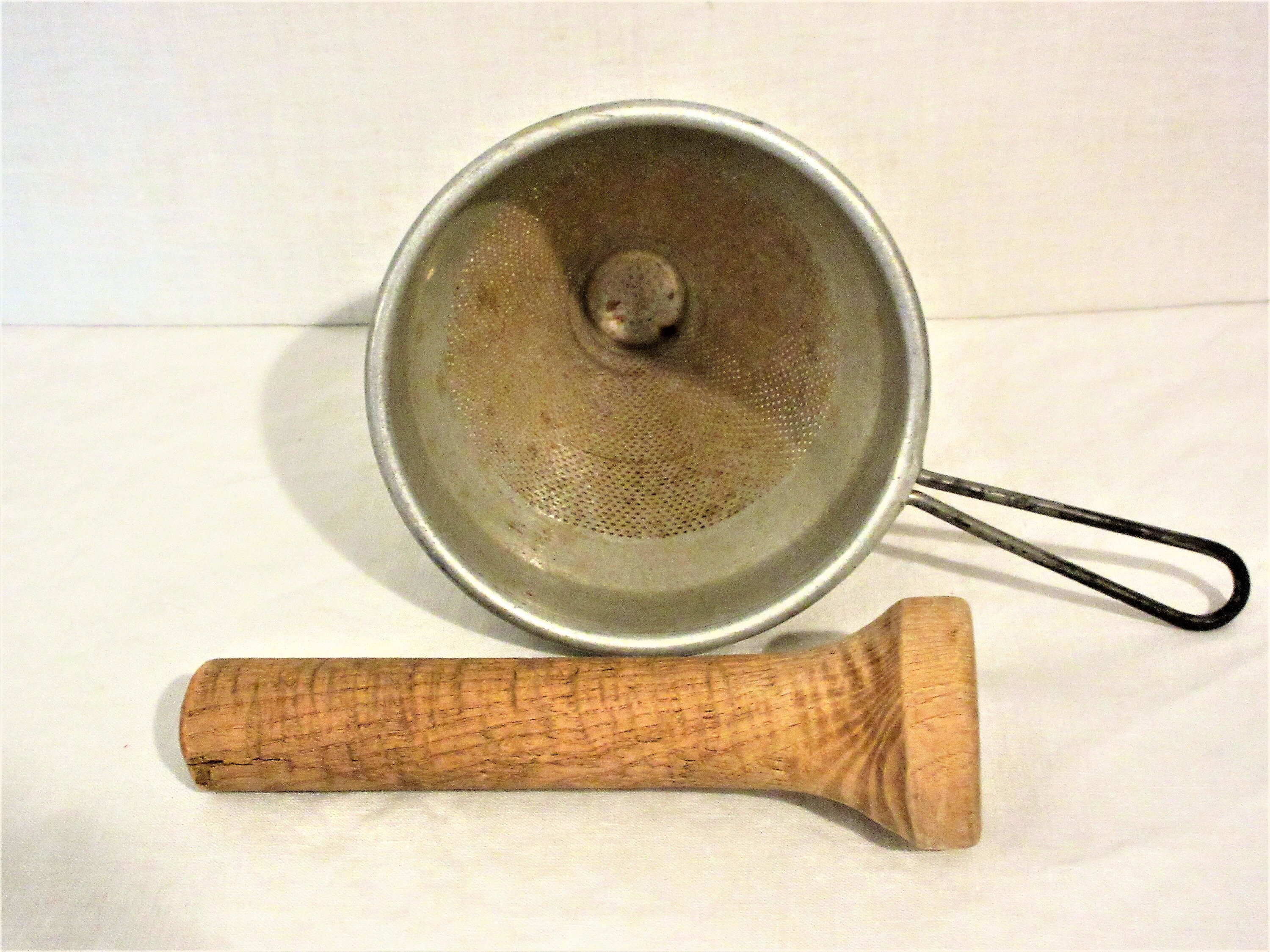 Pestle masher. Puree pestle and strainer. Marked Kitchen | Etsy