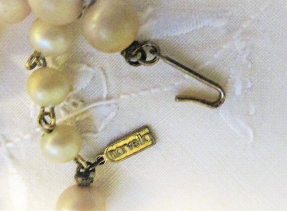 Vintage Marvella Knotted Pearl Necklace. 14" long. Kn… - Gem