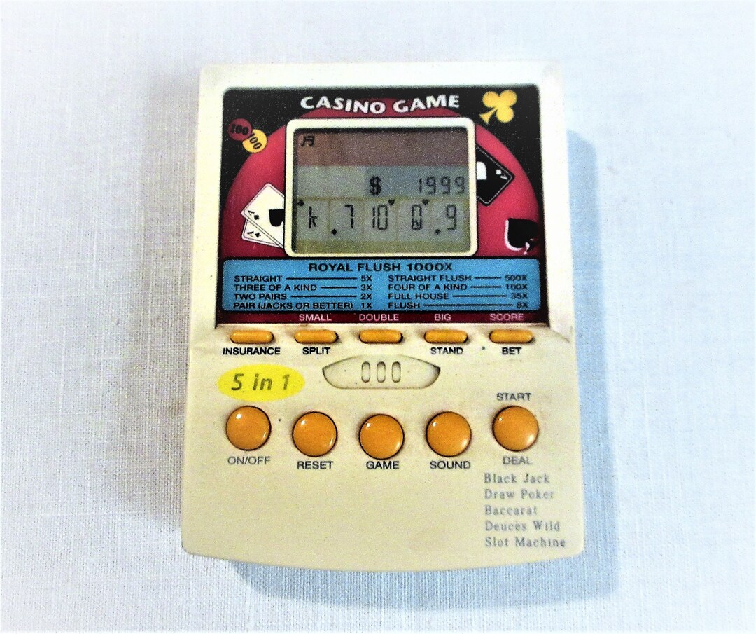 Vintage Computer Tech Game Box Casino Slot Machine. Primitive - Etsy