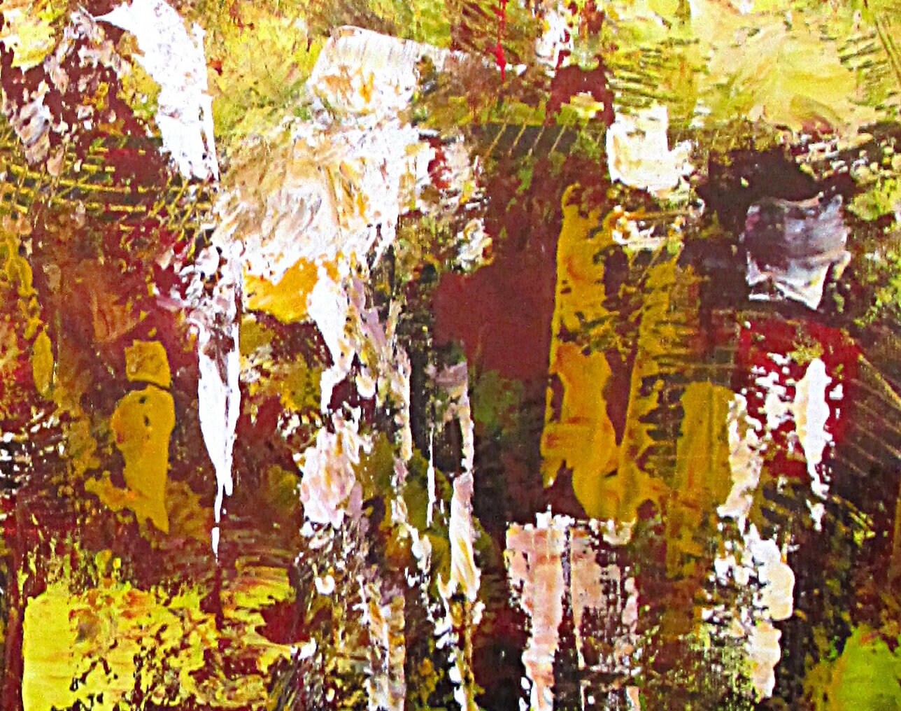 Large Yellow Textured Painting Original Abstract Palette - Etsy