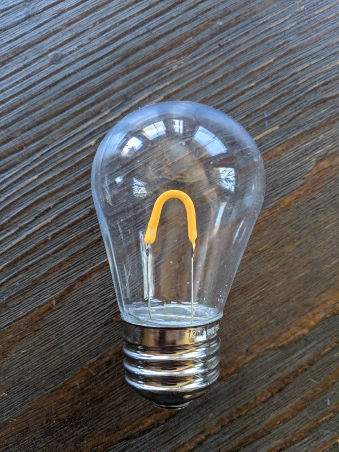 Perfect Shadow Casting Light Bulb LED E26 Base Single Filament - Etsy