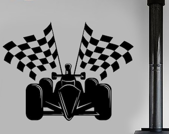 Riveted Metal Rip Motorcycle Dirt Bike Go Kart Race Car Golf Cart Vinyl ...