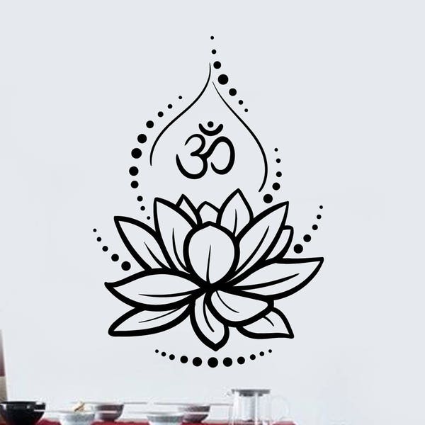 Om Decal - Etsy