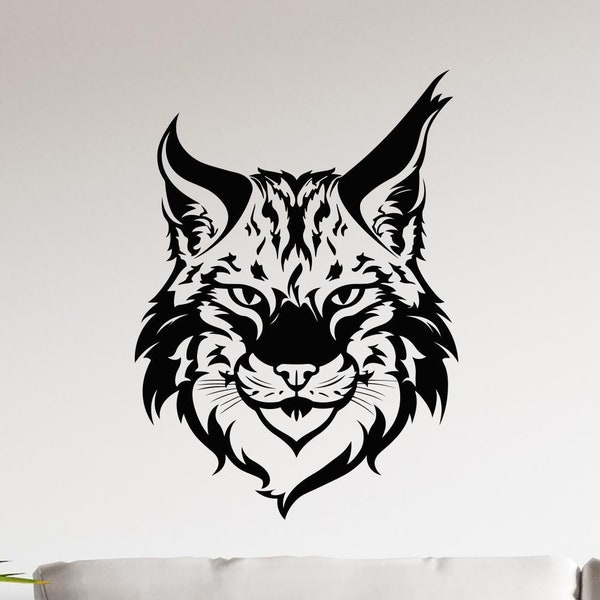 Lynx Head - Etsy