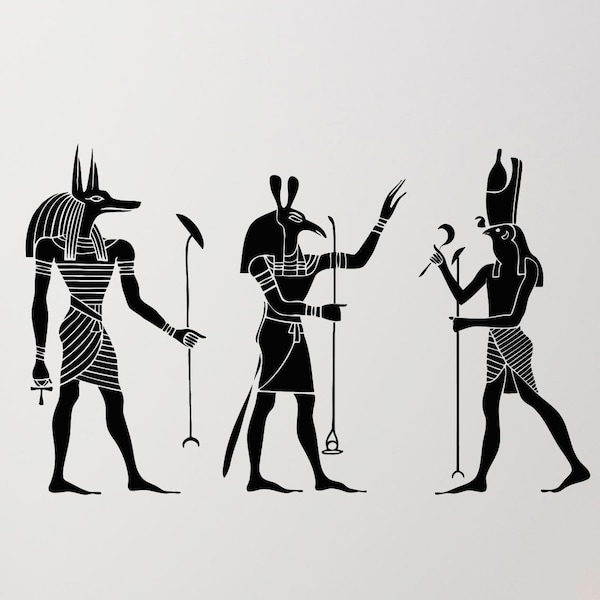 Egyptian Wall Decal - Etsy