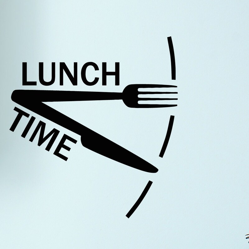 Clock Wall Decal - Etsy