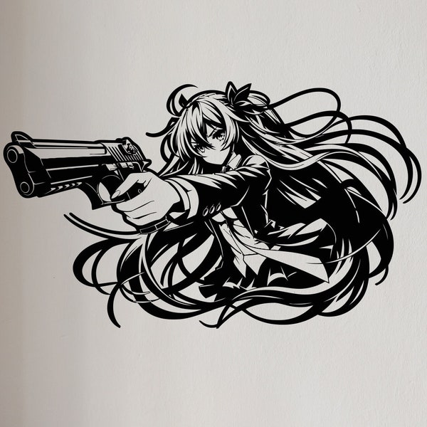 Teen Girl Wall Decal - Etsy