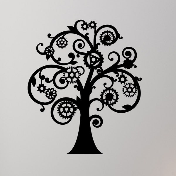 Steampunk Tree - Etsy