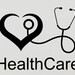 Healthcare Vinyl Wall Decal Health Care Heart Clinic Medical Hospital ...