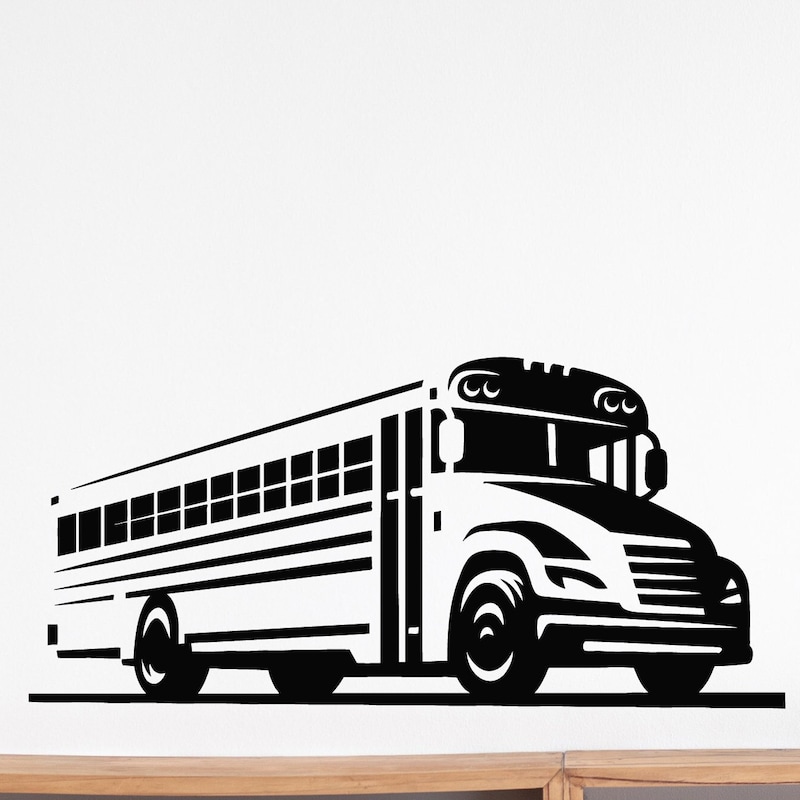 School Bus Decal - Etsy