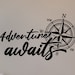 Little Adventurer Decal, Explore Decal Sticker, Mountain Vinyl Decal ...