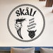 Skal Vinyl Wall Decal Scandinavian Bar Pub Home Decor Nordic-inspired ...