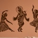 Devadasi Vinyl Wall Decal Female Artist India Indian Dance Studio ...