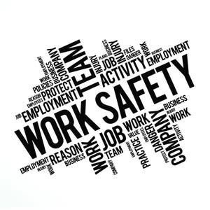 Work Safety Vinyl Wall Decal Words Cloud Office Decoration Stickers ...
