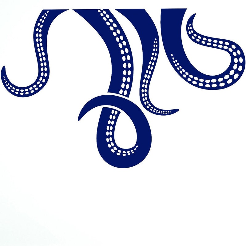 Octopus Wall Decal - Etsy
