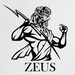 Zeus Vinyl Wall Decal God Lightning Bolts Ancient Greek Mythology Myth ...