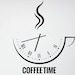 Coffee Time Vinyl Wall Decal: Kitchen Cafe Decor (#6115di) - Etsy